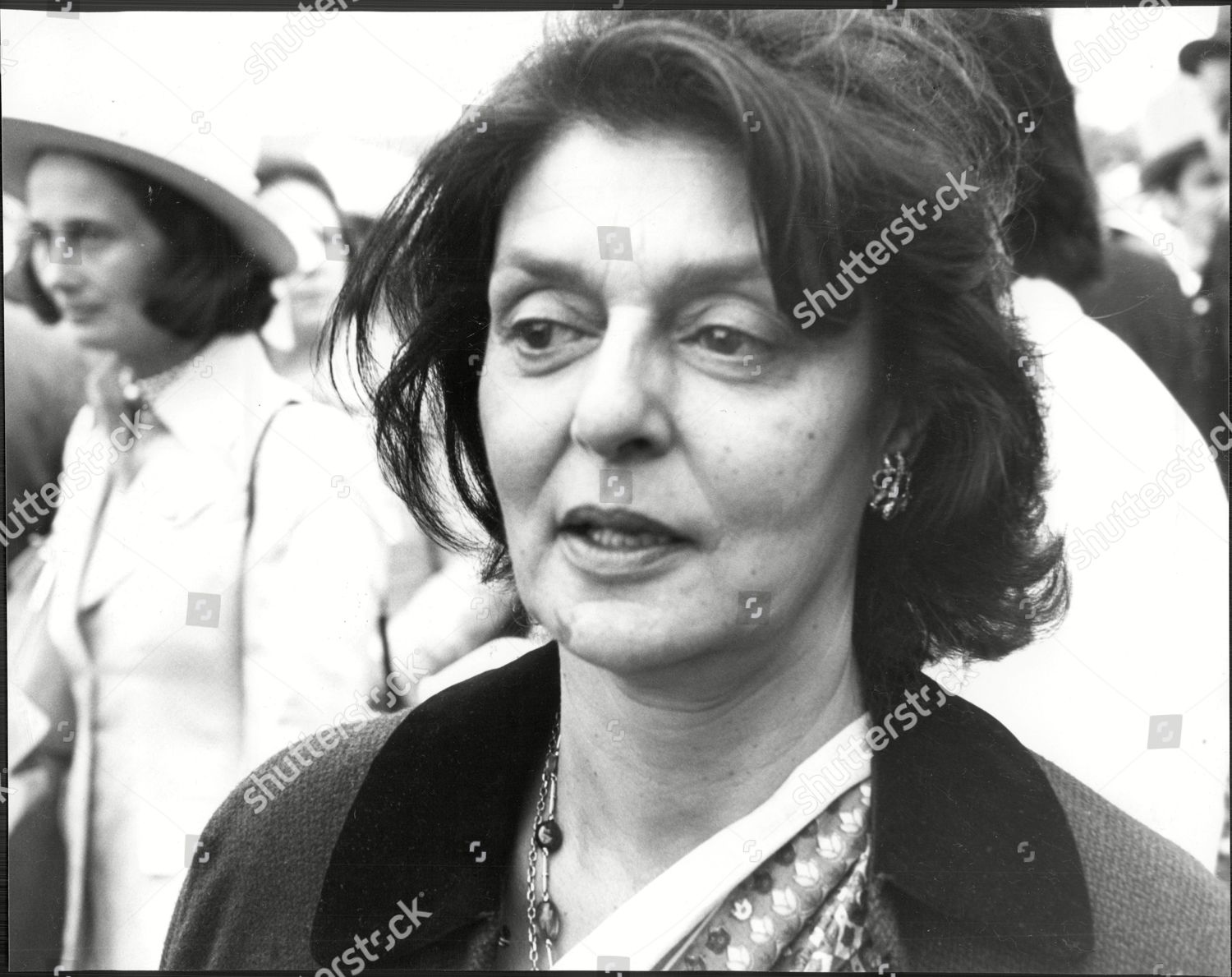 Gayatri Devi Maharani Jaipur Epsom 1978 Editorial Stock Photo - Stock ...