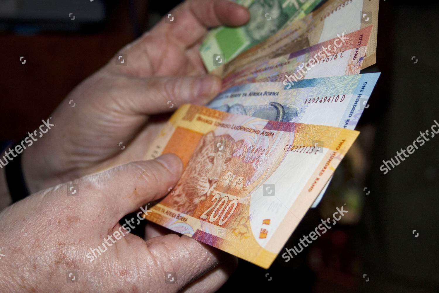 New Banknotes Which Feature Images Big Editorial Stock Photo - Stock ...
