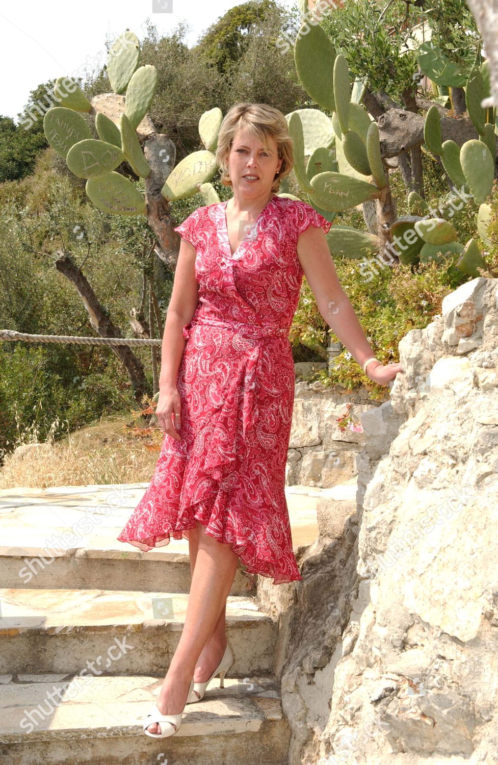 Tracey Temple Pictured South France While Editorial Stock Photo - Stock ...
