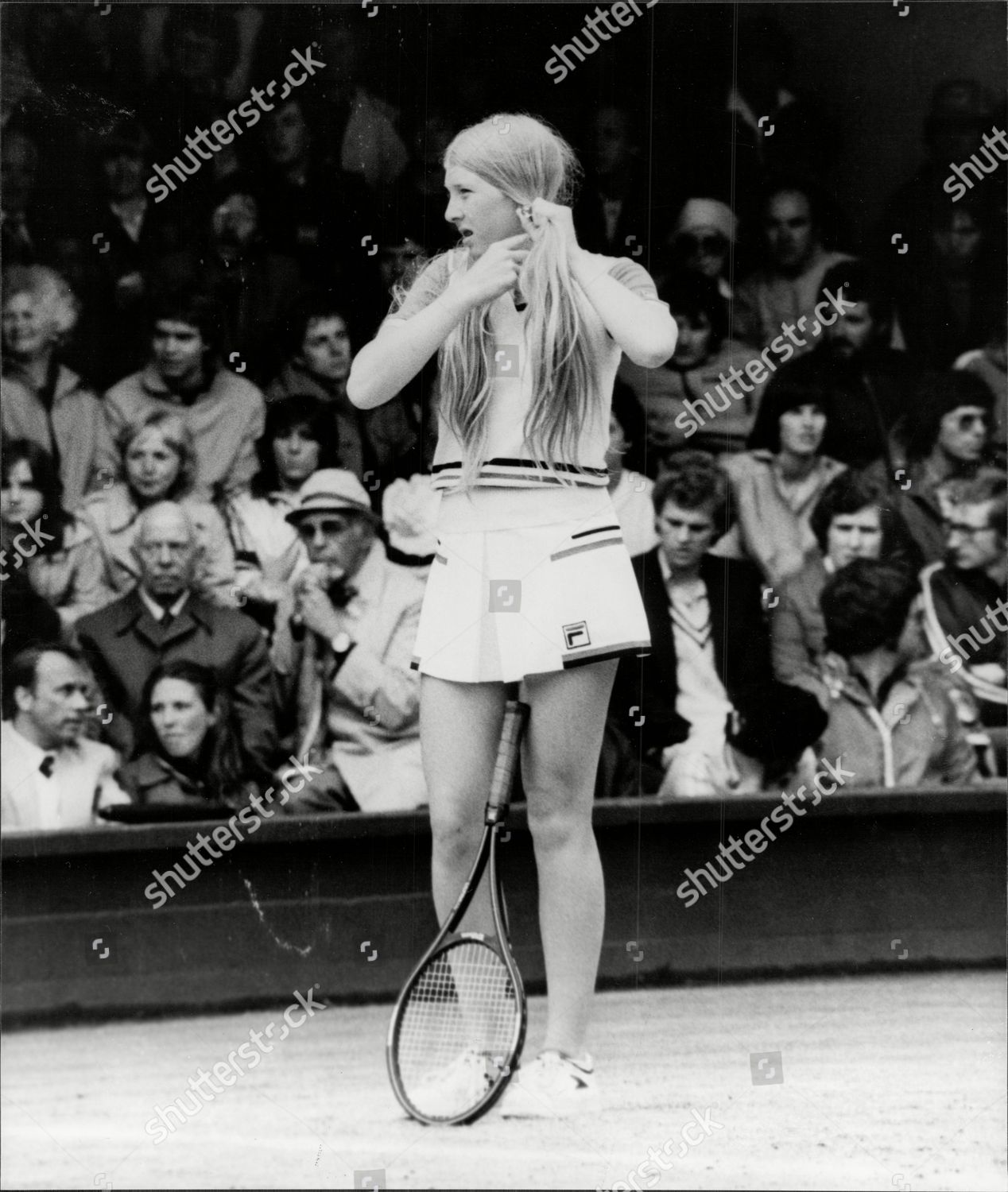 Andrea Jaeger Tennis Player Action Wimbledon Editorial Stock Photo ...