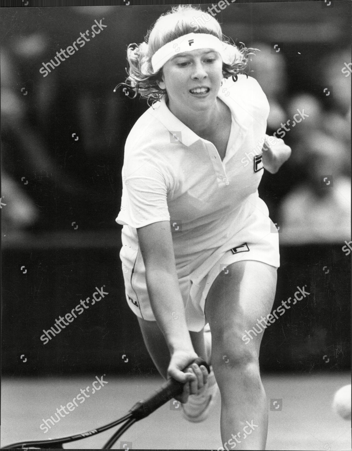 Andrea Jaeger Tennis Player Action Wimbledon Editorial Stock Photo ...