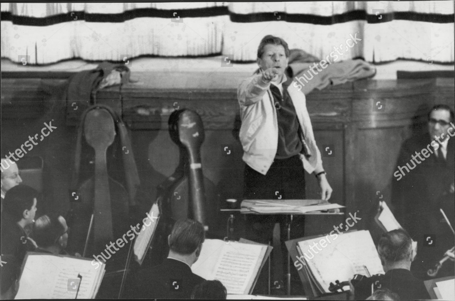 Actor Singer Danny Kaye Conducting London Editorial Stock Photo - Stock ...
