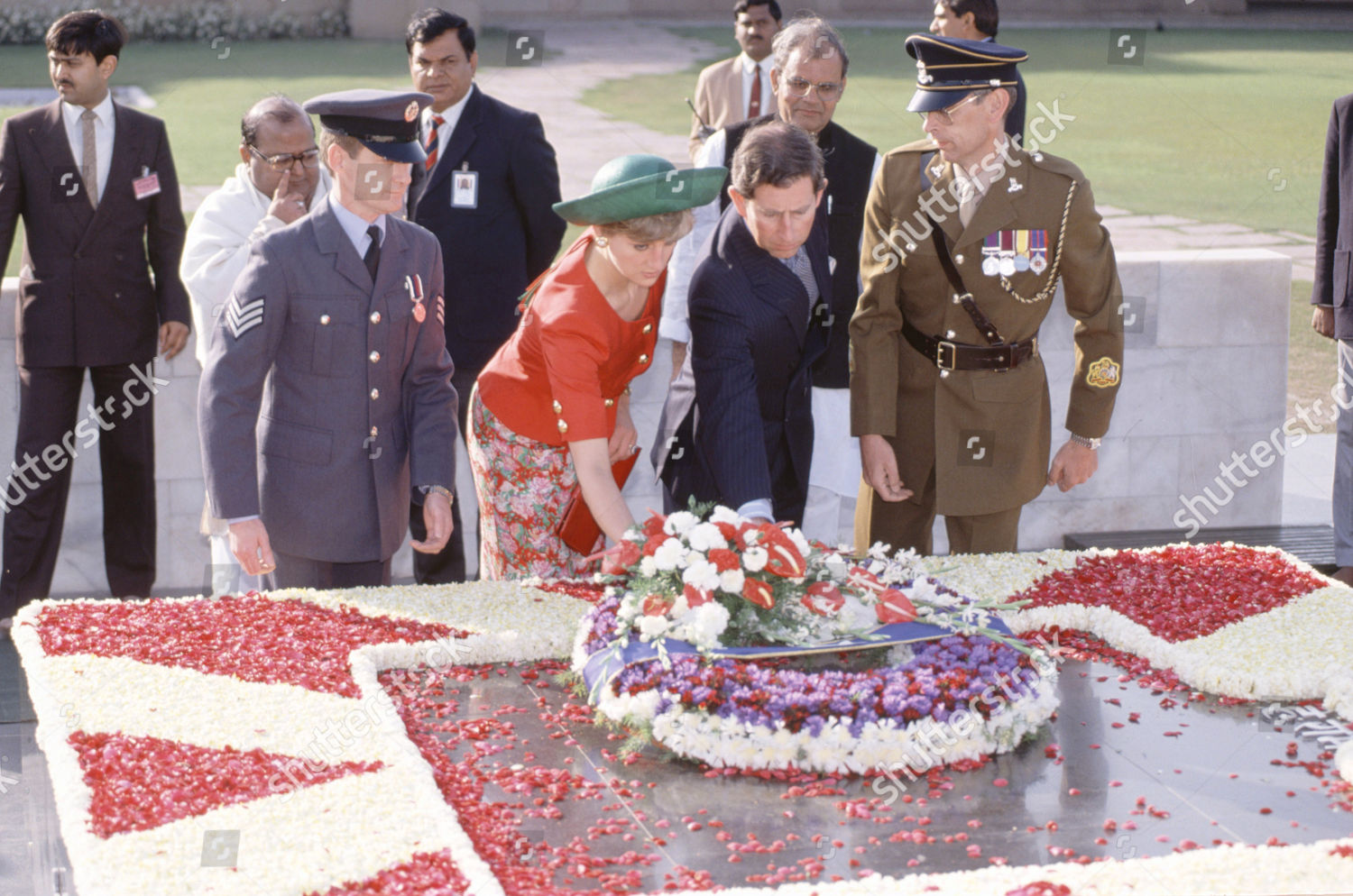 Princess Diana Prince Charles Mahatma Gandhi Editorial Stock Photo ...