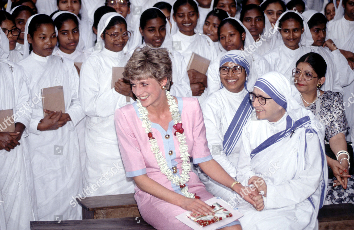 Princess Diana Nuns Mother Teresas Order Editorial Stock Photo - Stock ...