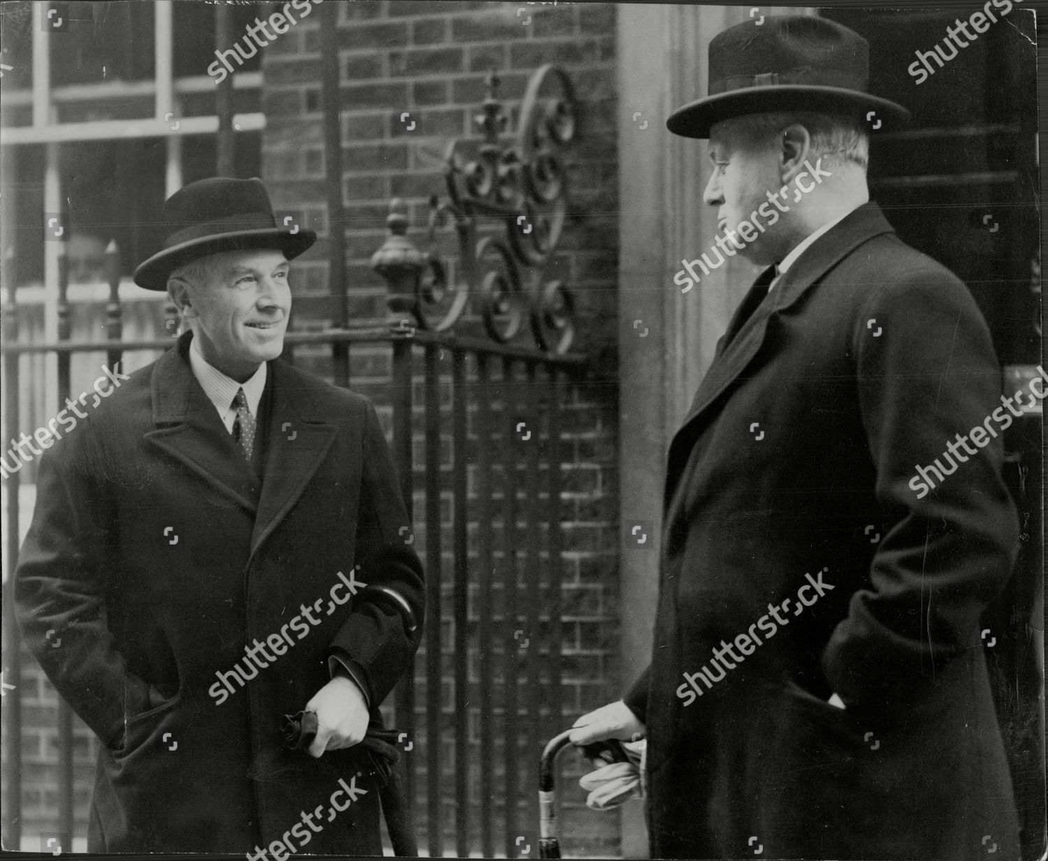 Defence Coordination Minister Lord Chatfield Left Editorial Stock Photo ...