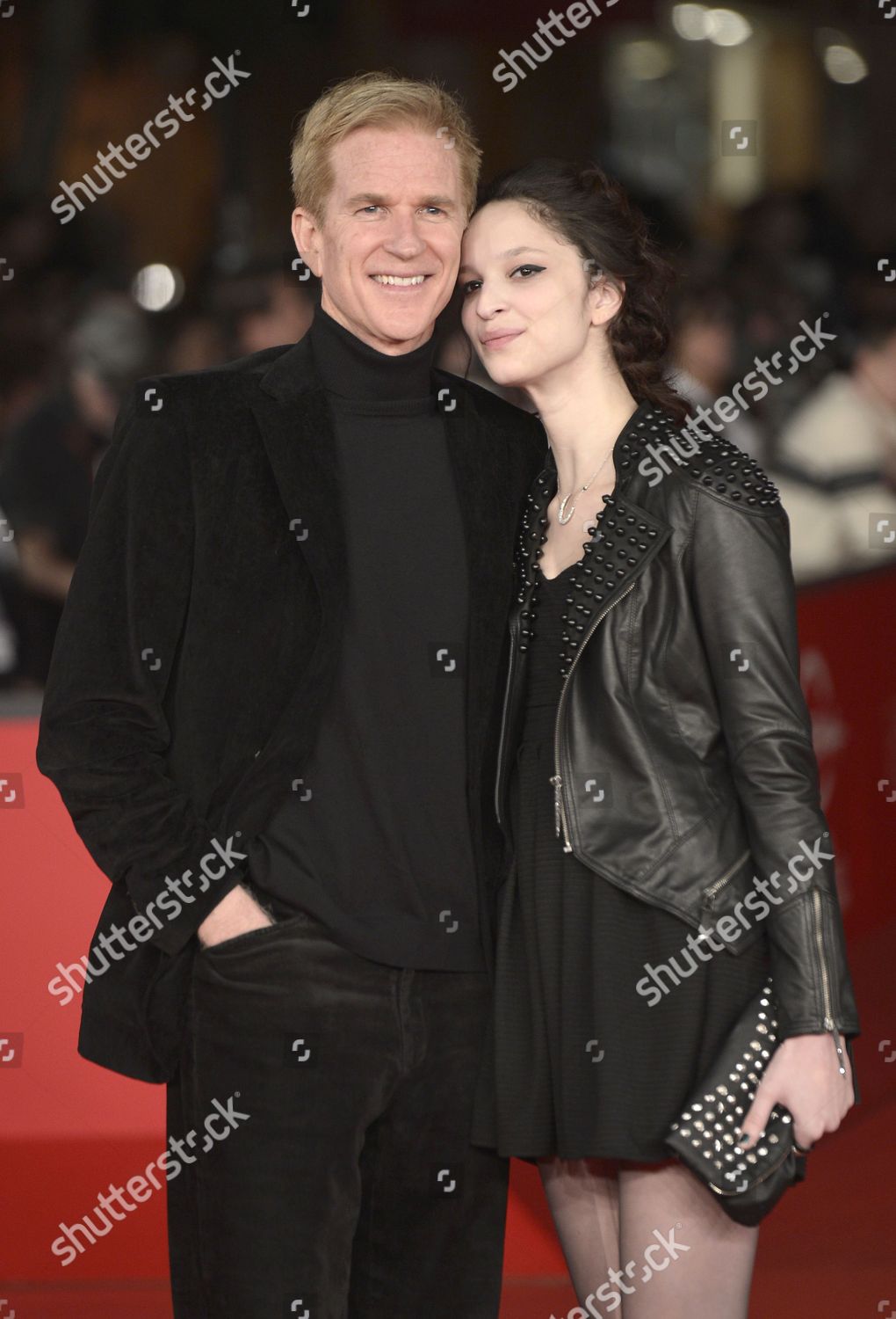 Matthew Modine His Daughter Ruby Editorial Stock Photo - Stock Image ...