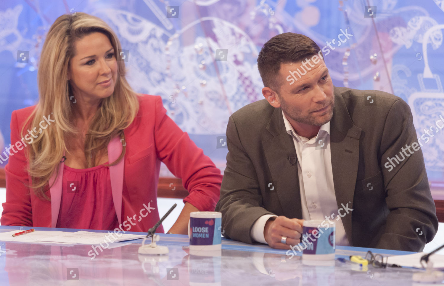 Claire Sweeney John Partridge Editorial Stock Photo - Stock Image ...