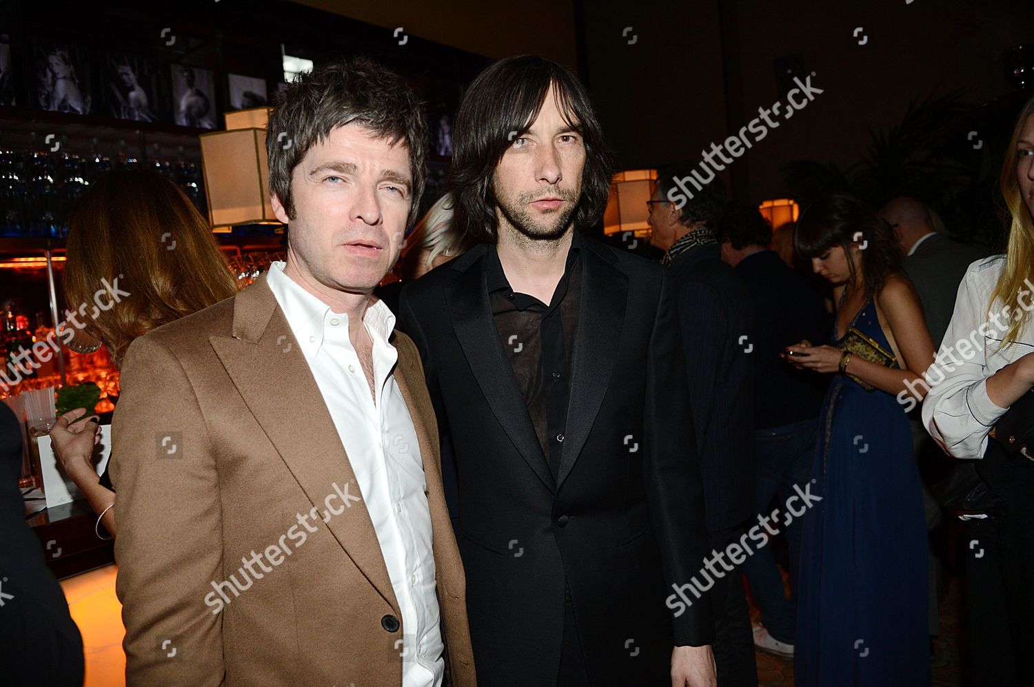 Noel Gallagher Bobby Gillespie Editorial Stock Photo - Stock Image ...