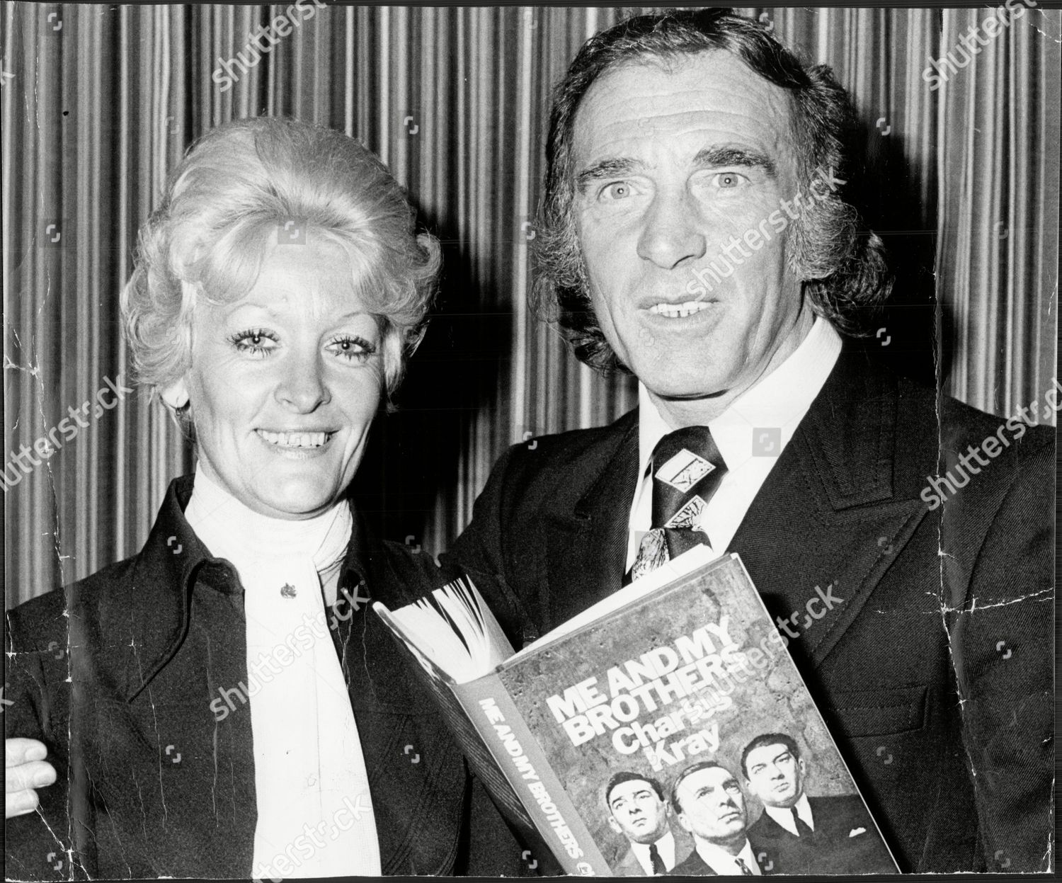 Charlie Kray Brother Kray Twins Girlfriend Editorial Stock Photo ...