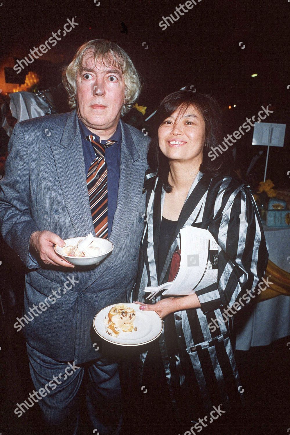 Peter Cook His Wife Lin Chong Editorial Stock Photo - Stock Image ...