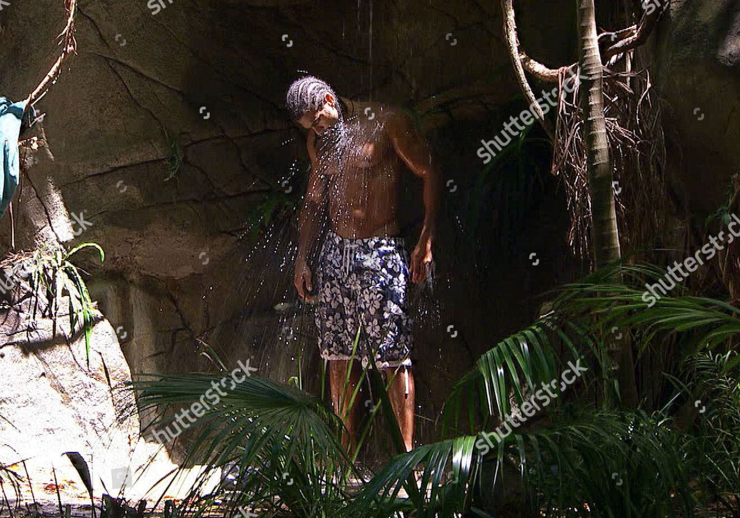 David Haye Taking Jungle Shower Editorial Stock Photo - Stock Image ...