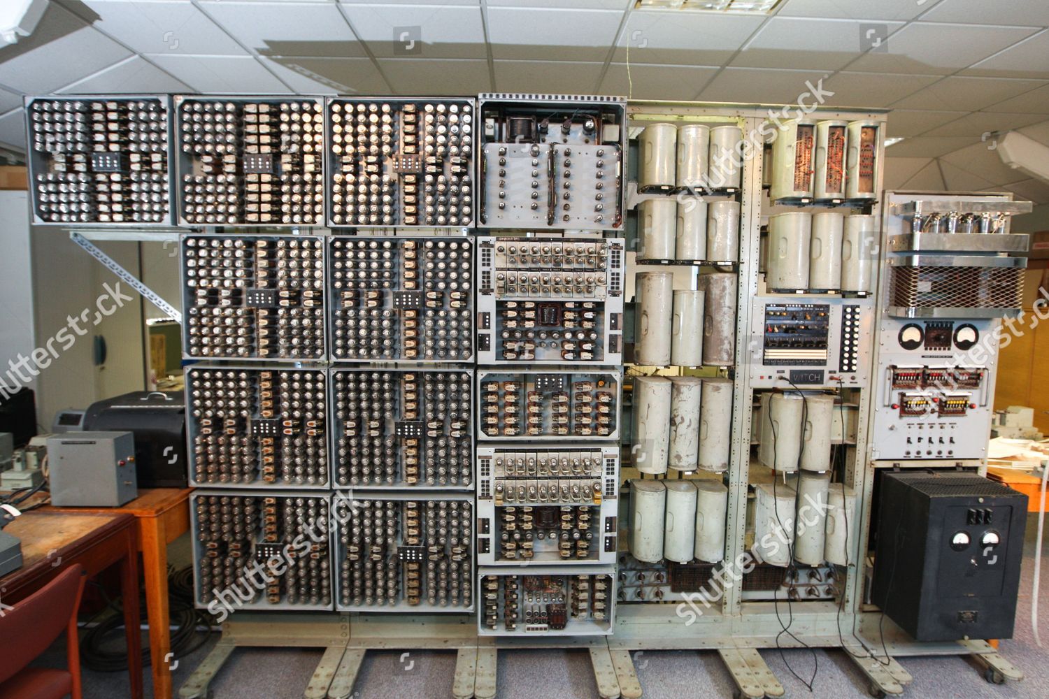 Harwell Dekatron Aka Witch Computer Editorial Stock Photo - Stock Image ...