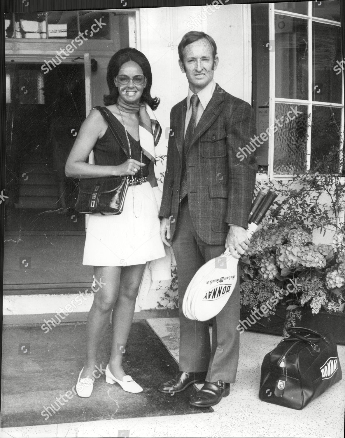 Tennis Player Rod Laver Wife Mary: foto stock editoriale - Immagine stock | Shutterstock