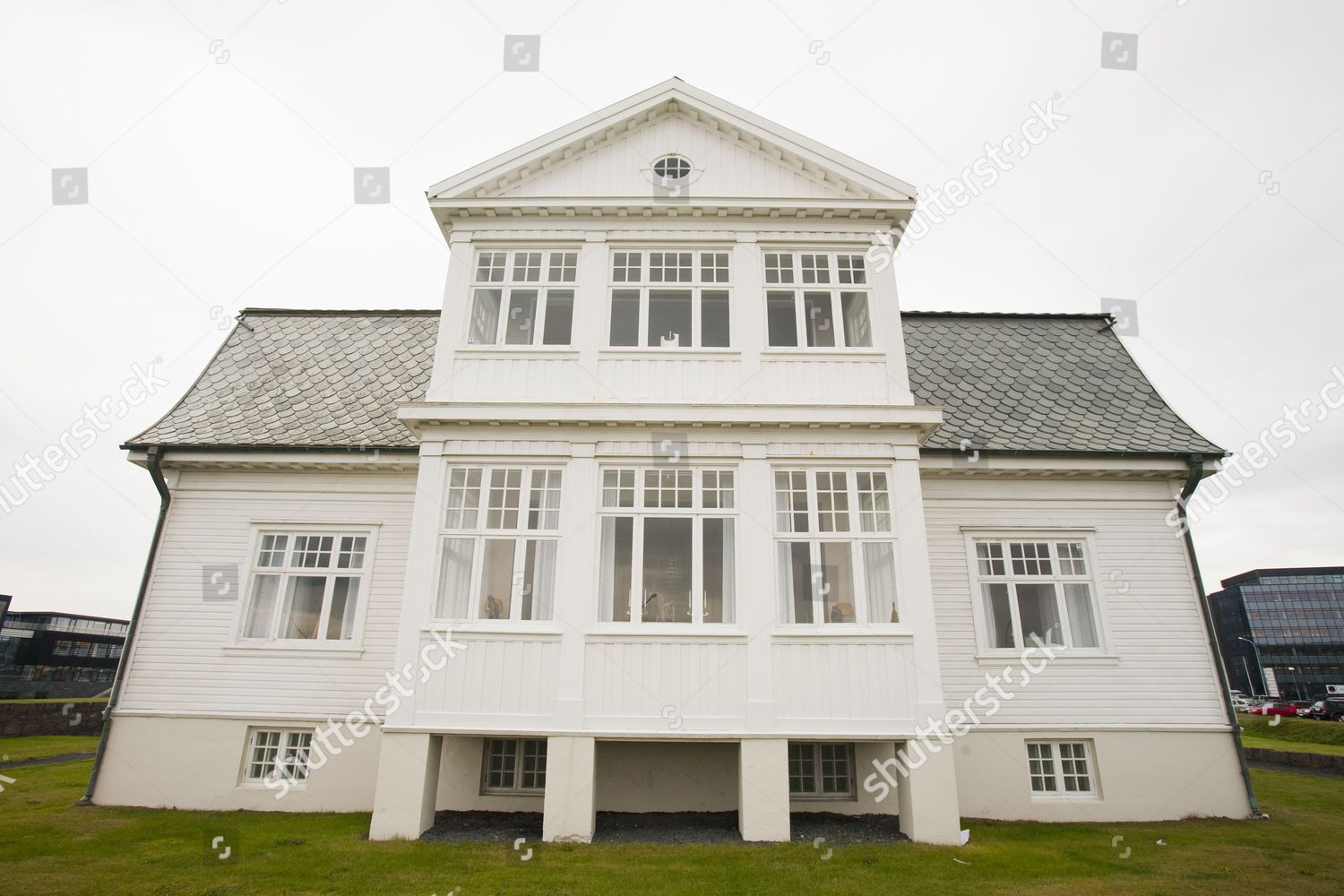 Hofdi House Reykjavik Originally Built French Editorial Stock Photo ...
