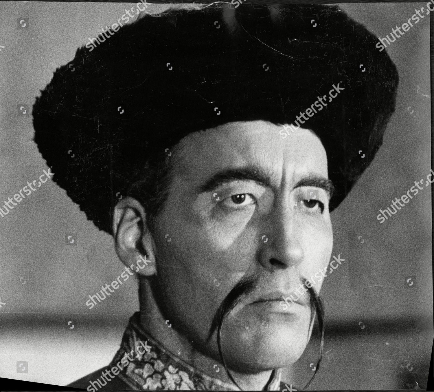 Actor Christopher Lee Fu Manchu Film Editorial Stock Photo - Stock ...
