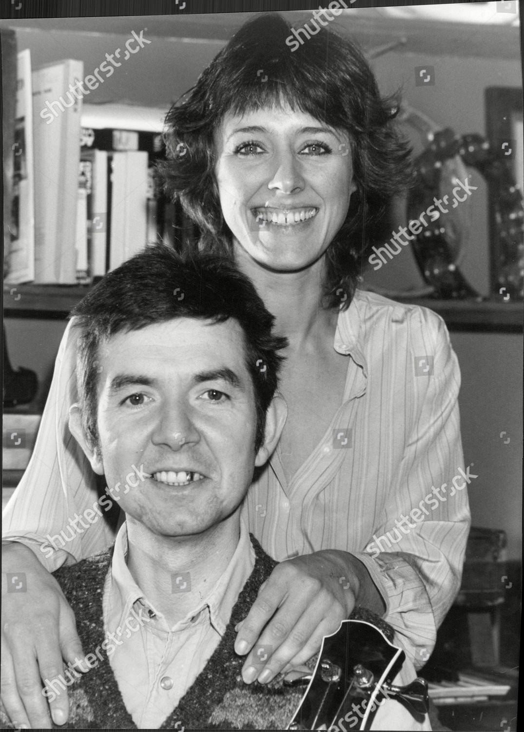 Musician Ronnie Lane Girlfriend Boo Oldfield Editorial Stock Photo ...