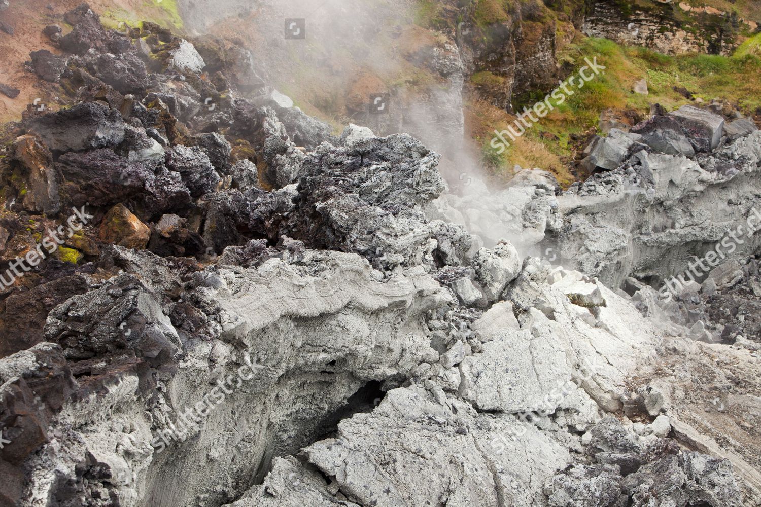 Fresh Lava Flow That Erupted During Editorial Stock Photo - Stock Image ...