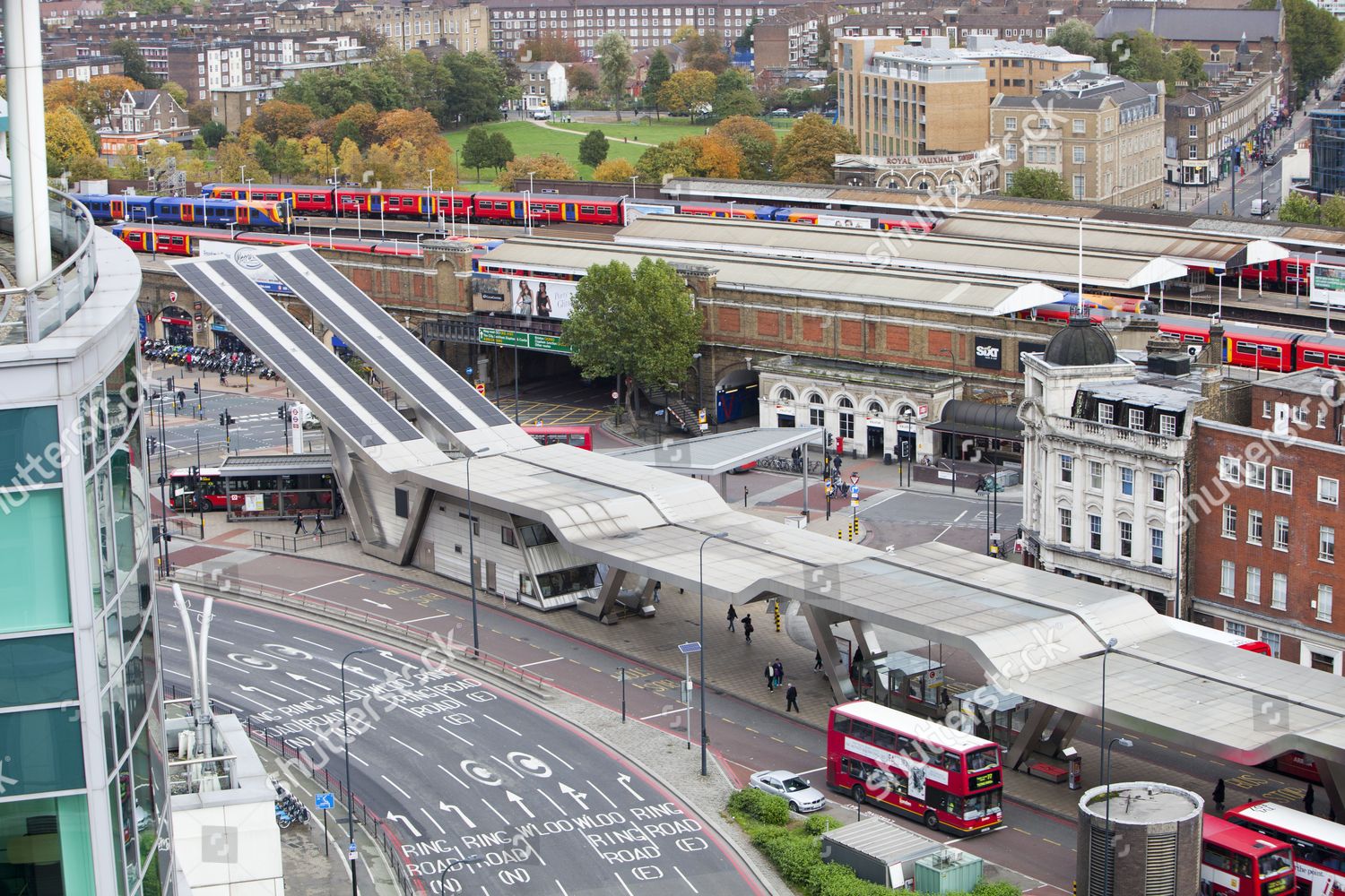 Vauxhall Bus Station London Uk Owned Editorial Stock Photo - Stock ...