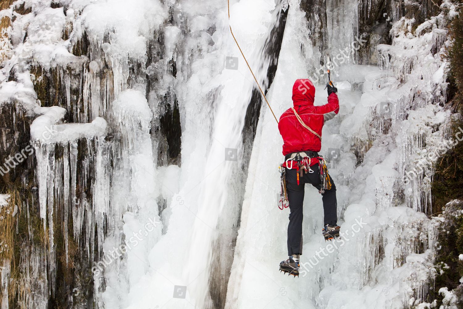 Ice On Fisher Place Ghyll Lake Editorial Stock Photo - Stock Image ...