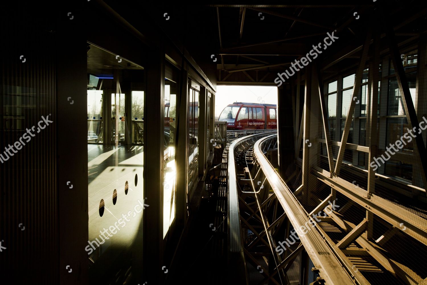 Sky Rail Connecting Nec Train Station Editorial Stock Photo - Stock ...