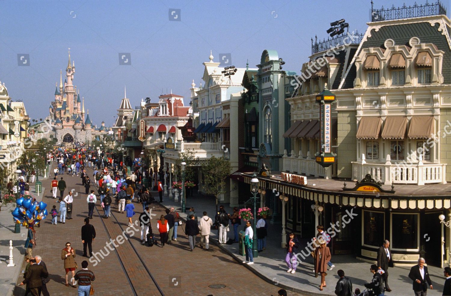 Eurodisney Opening Paris Editorial Stock Photo - Stock Image | Shutterstock