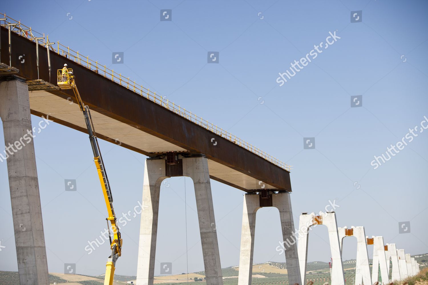 High Speed Rail Link Being Constructed Editorial Stock Photo - Stock ...
