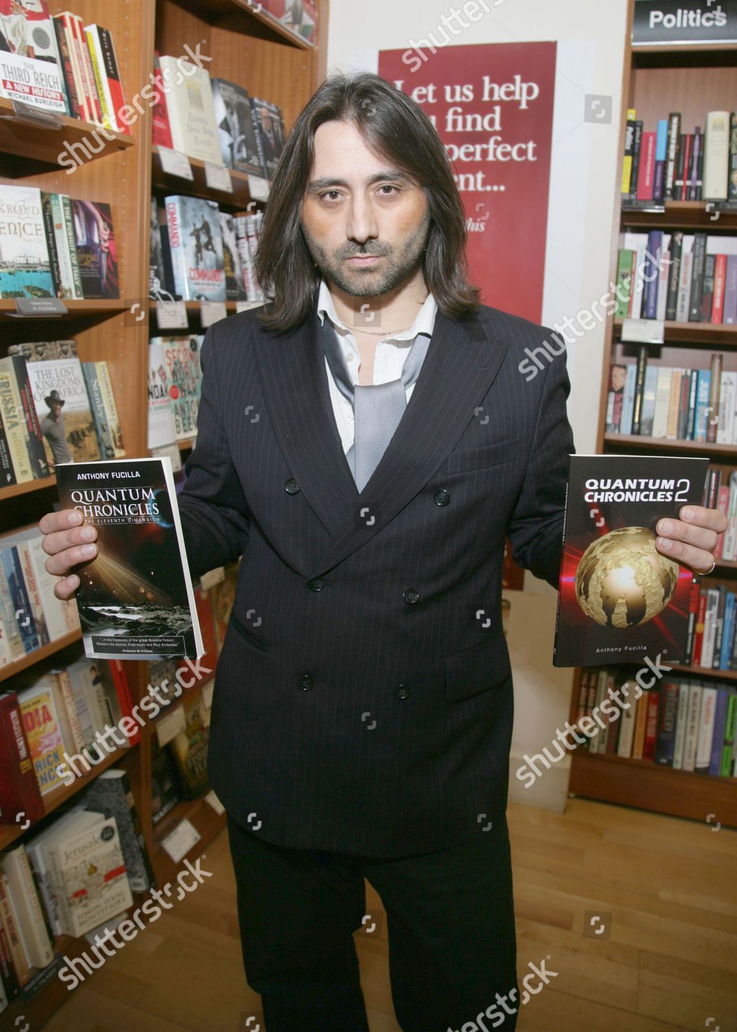 Anthony Fucilla Promoting His Chronicles Books Editorial Stock Photo ...