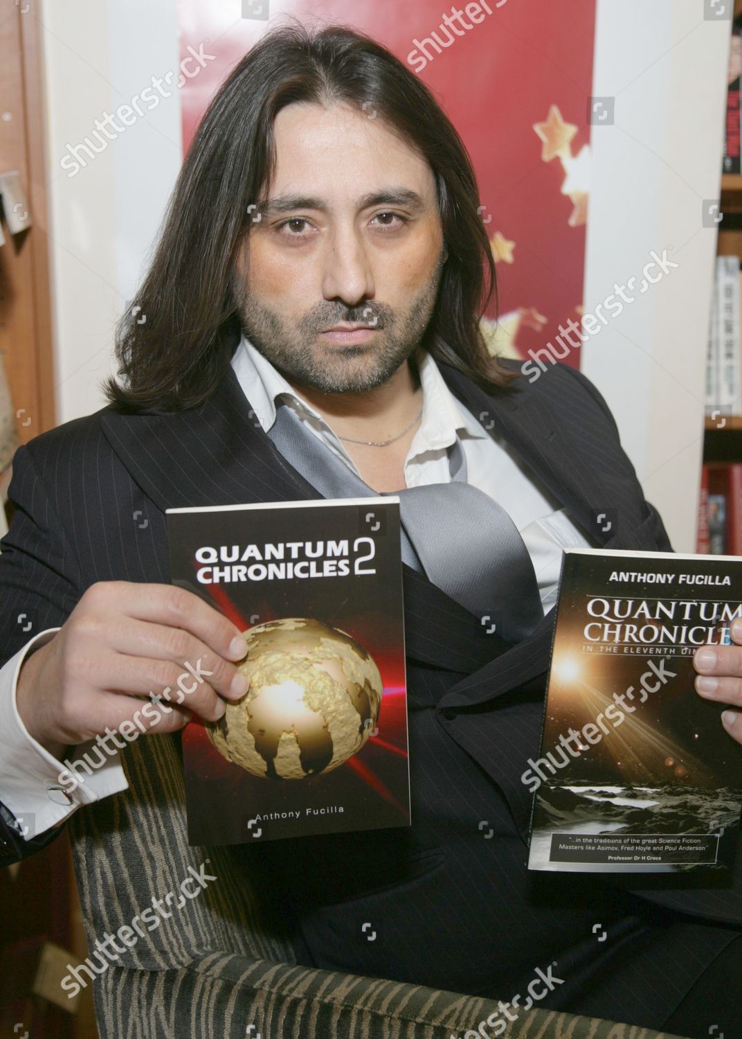Anthony Fucilla Promoting His Chronicles Books Editorial Stock Photo ...