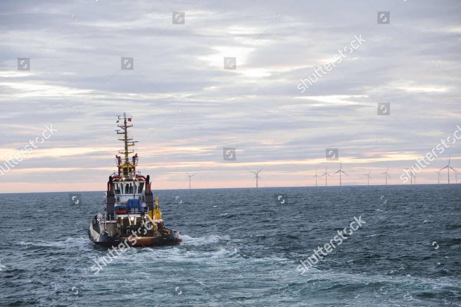 Tug Boat Tows Jack Barge Goliath Editorial Stock Photo - Stock Image ...