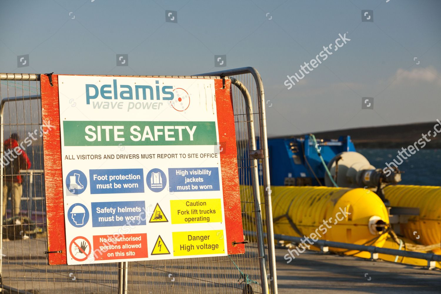 Pelamis P2 Wave Energy Generator On Editorial Stock Photo - Stock Image ...