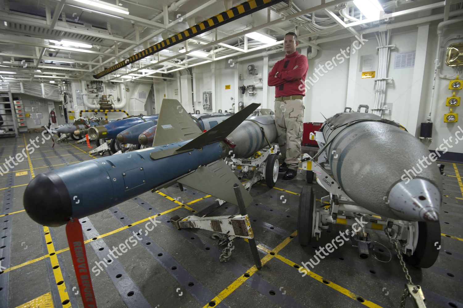 Ordnance Handling Officer William Donals Some Editorial Stock Photo ...