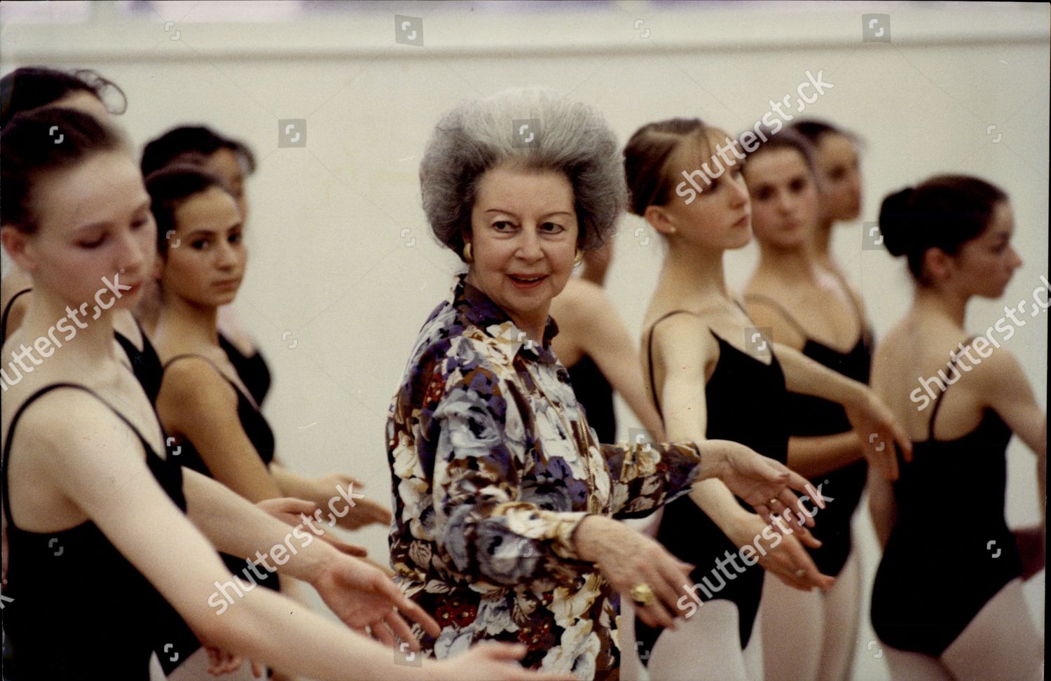 Alicia Markova Ballerina Teaching Class Royal Editorial Stock Photo ...
