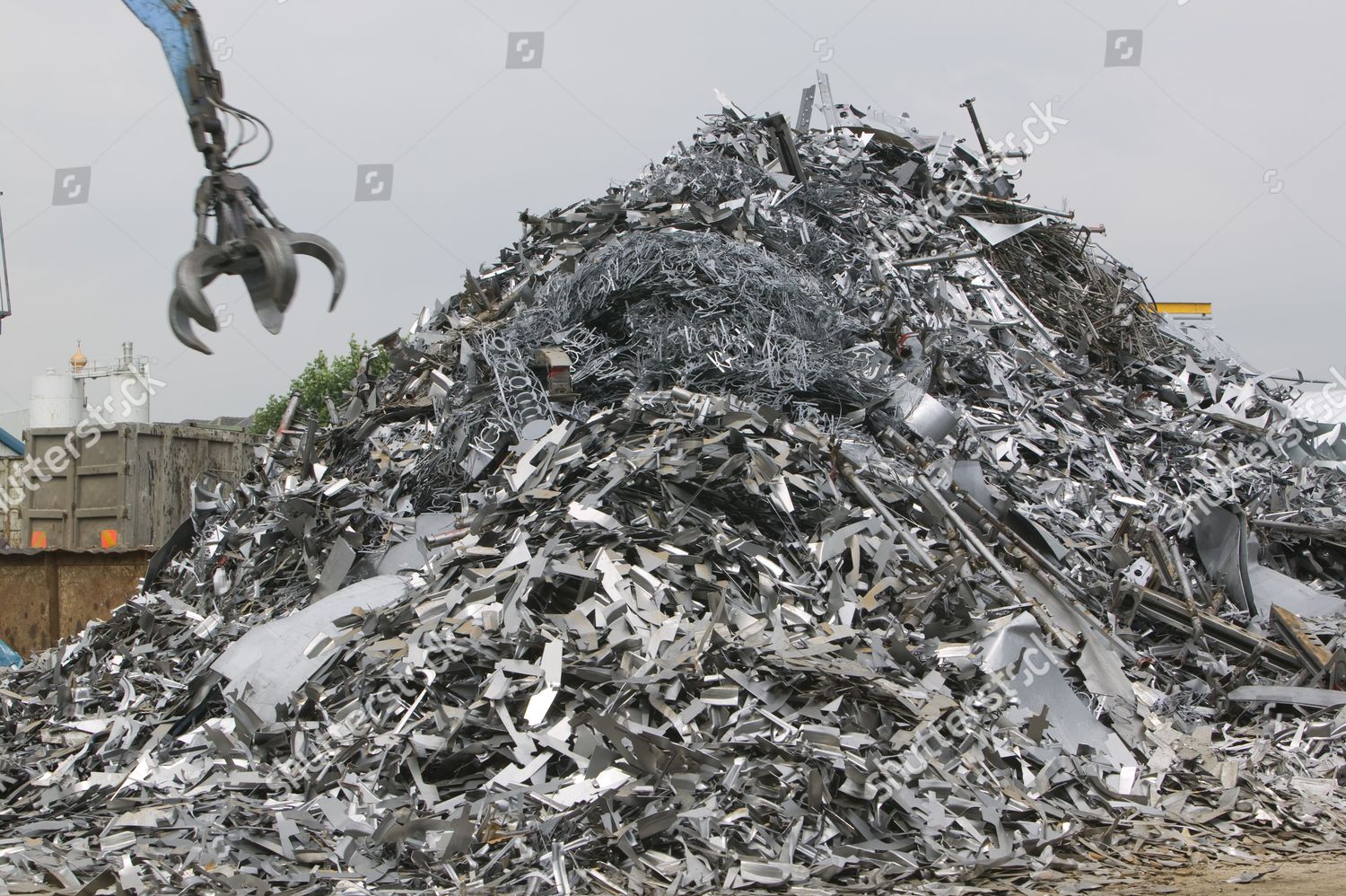 Scrap Metal Recycling Plant Blackburn Uk Editorial Stock Photo - Stock ...