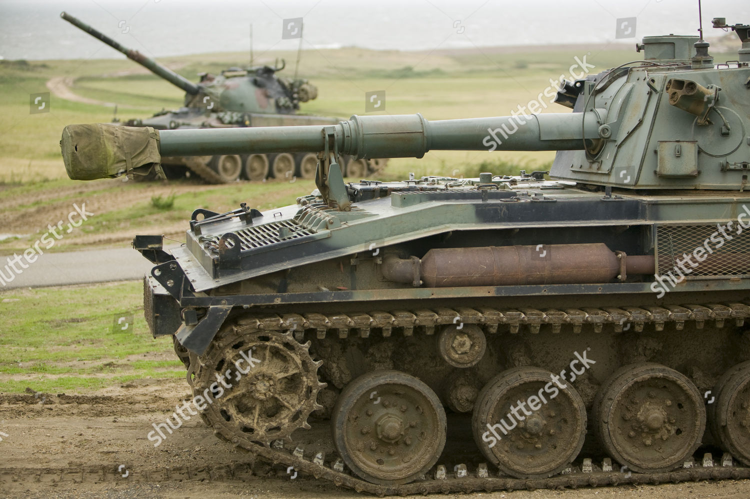 Tank Driving Muckleborough Collection Norfolk Uk Editorial Stock Photo ...
