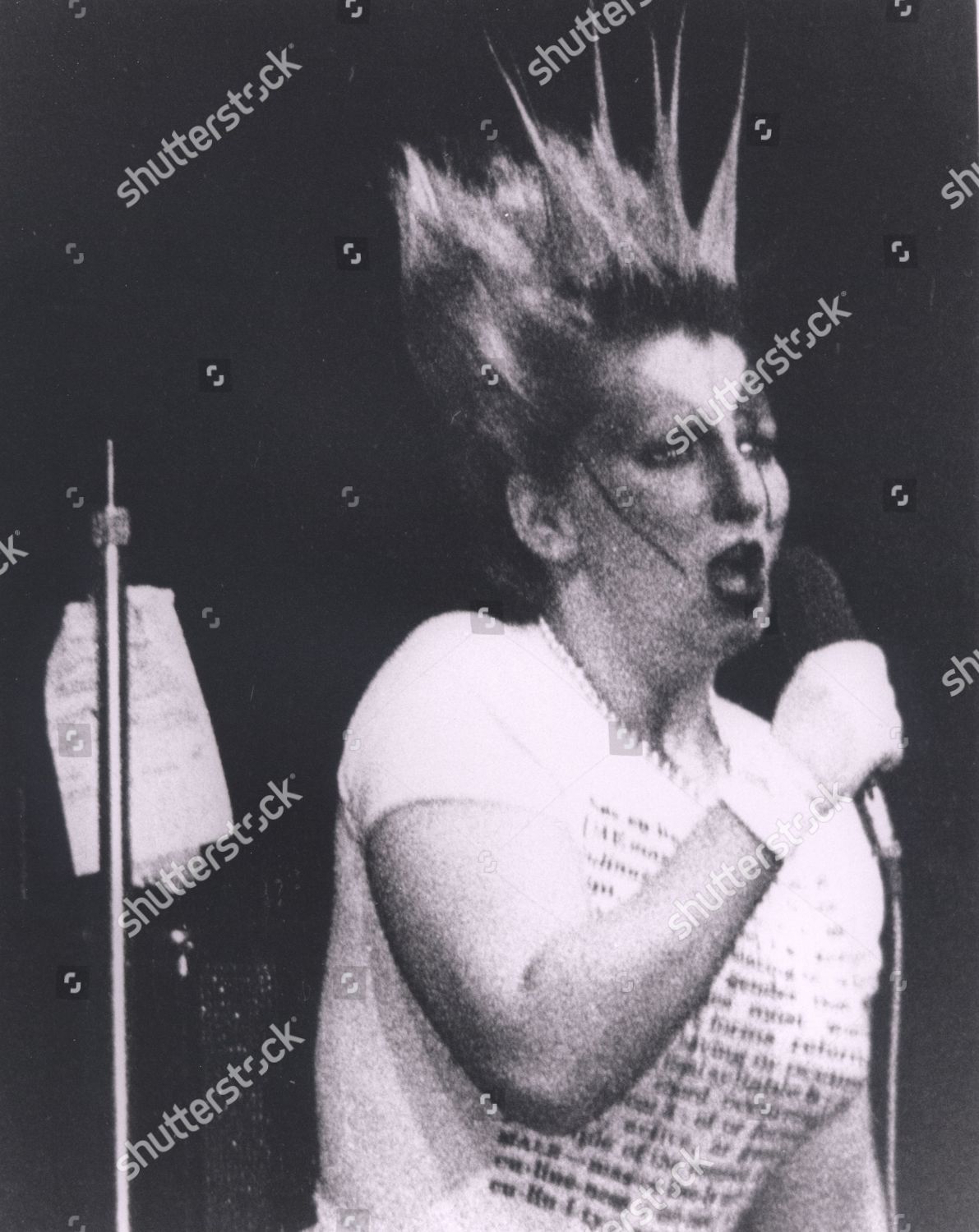 Adam Ants Concert Roundhouse London Jordan Editorial Stock Photo ...