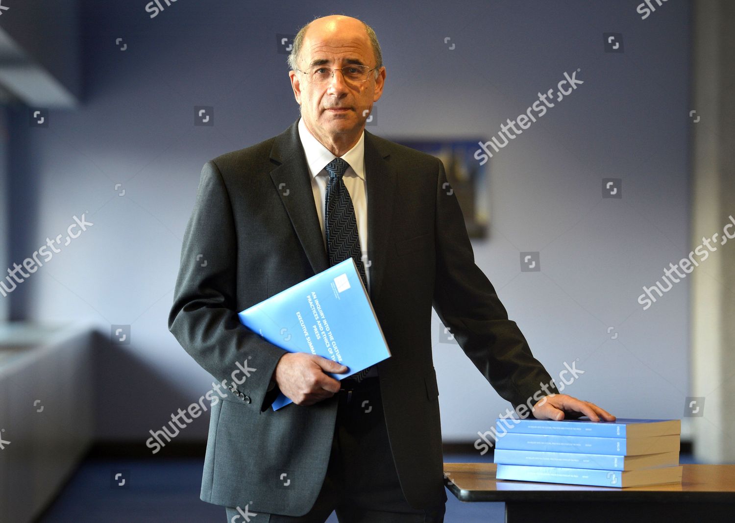 Lord Justice Leveson His Press Inquiry Editorial Stock Photo - Stock ...
