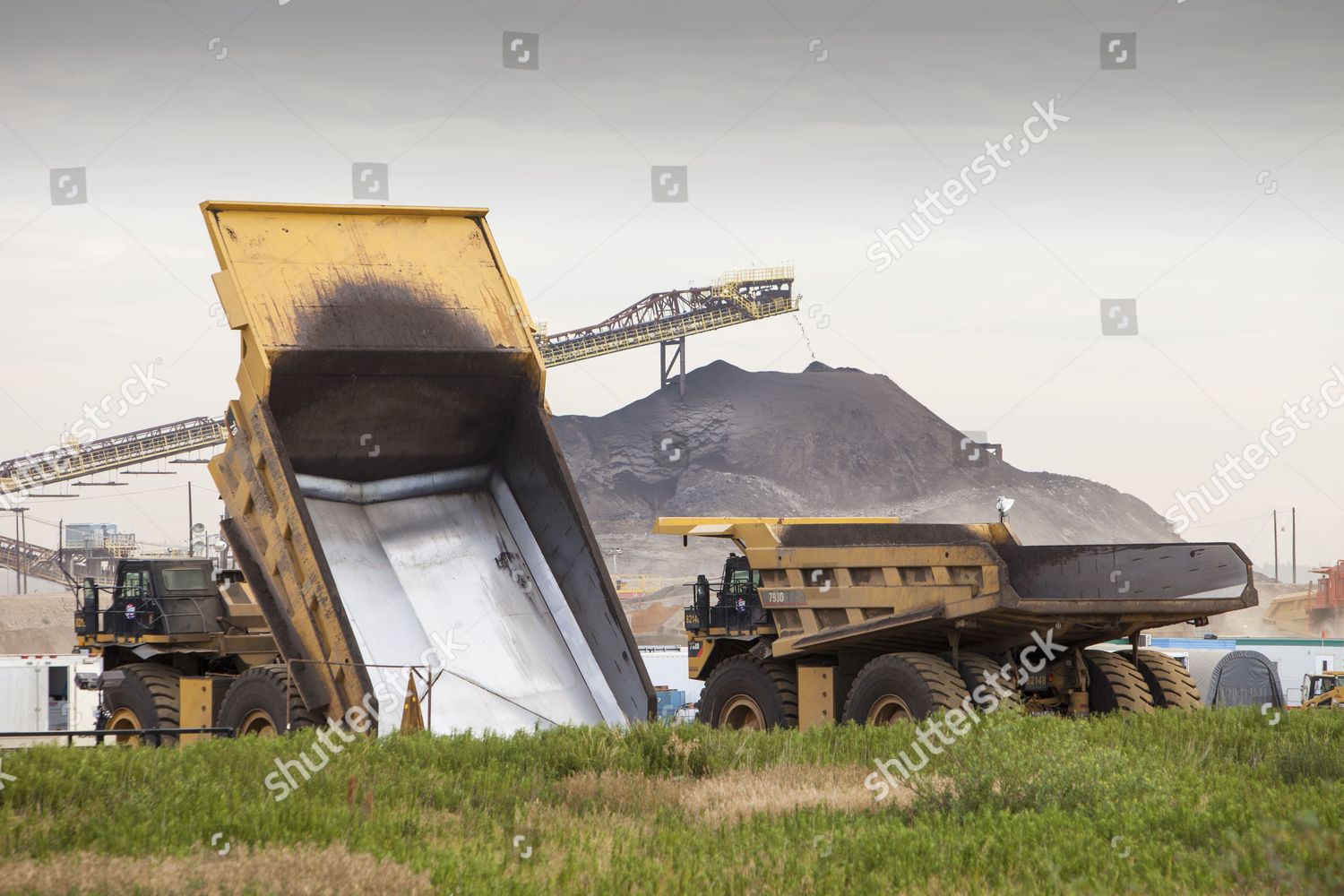 Massive Dump Trucks Used Tar Sands Editorial Stock Photo - Stock Image ...