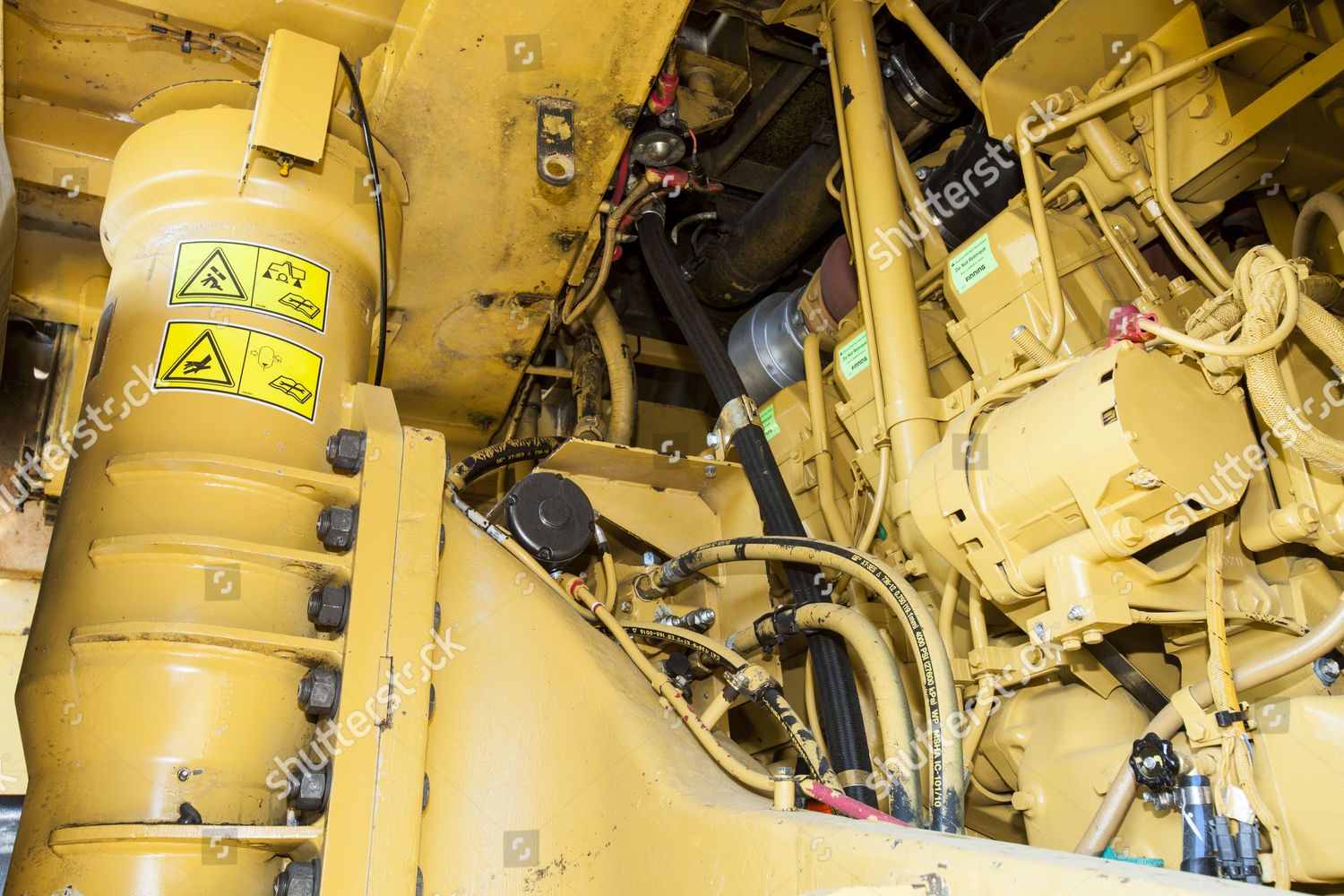 Massive Dump Trucks By Syncrude Upgrader Editorial Stock Photo - Stock ...