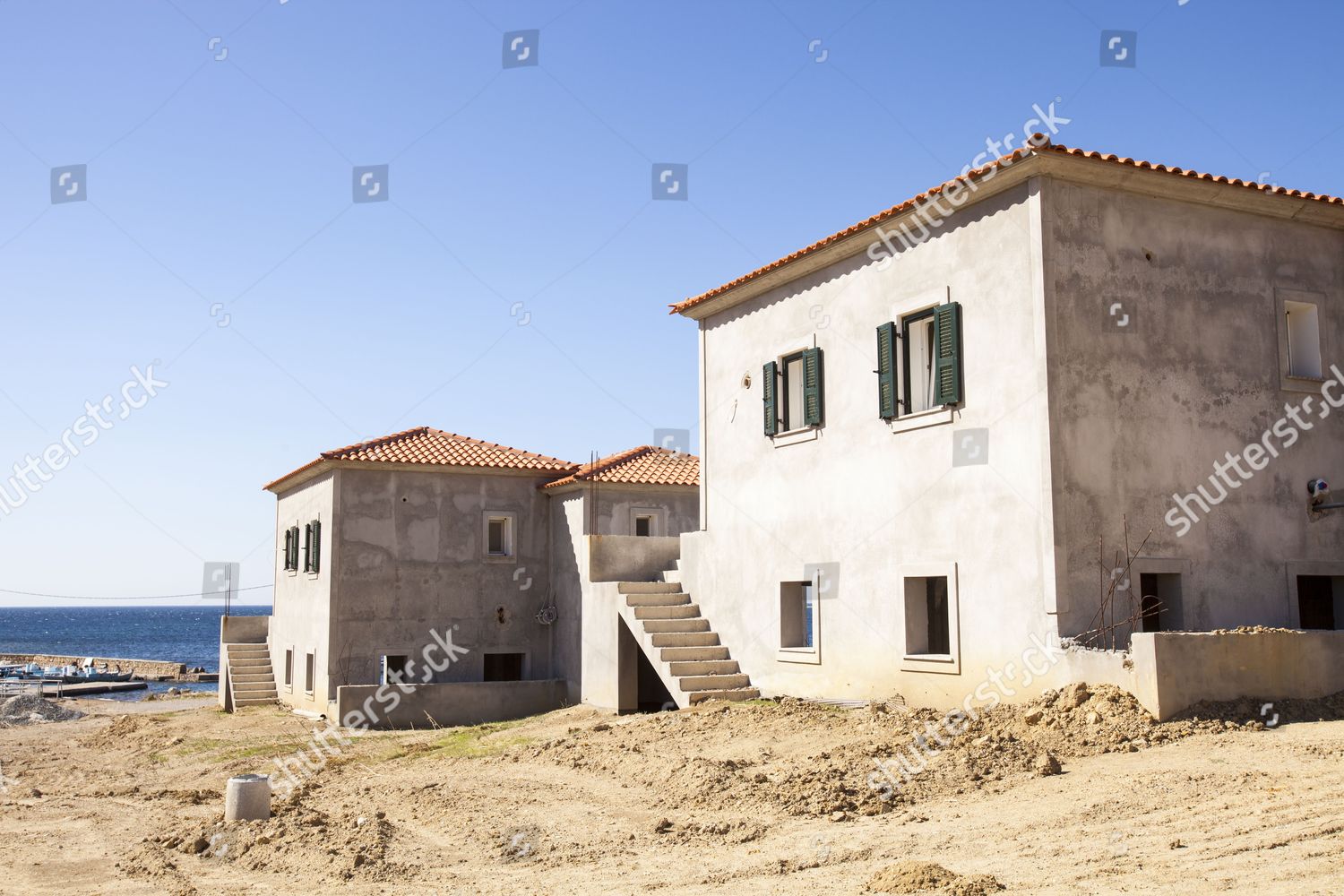 Half Built Houses That Have Been Editorial Stock Photo - Stock Image ...