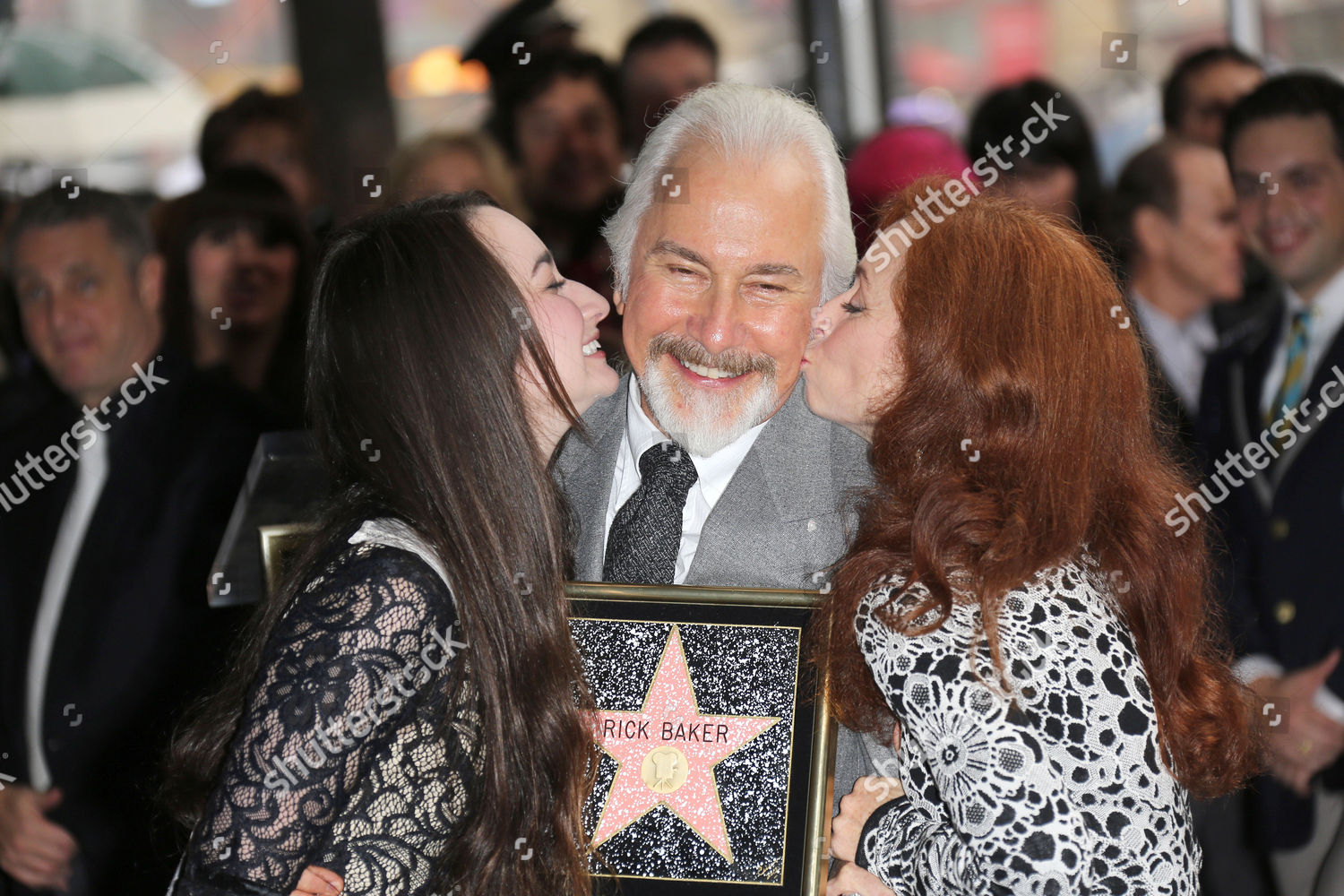 Rick Baker Wife Silvia Abascal Daughter Editorial Stock Photo - Stock ...