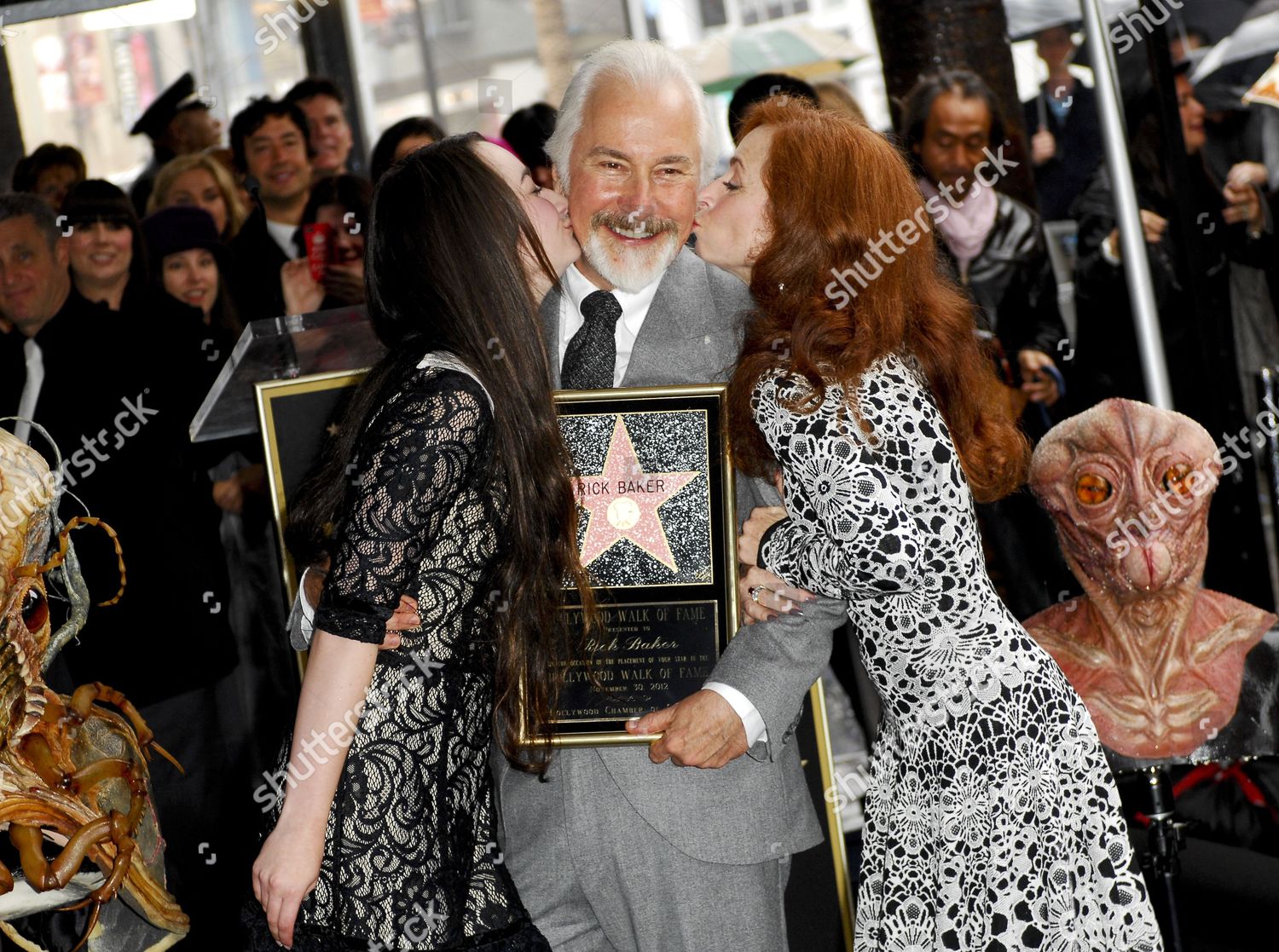 Rick Baker Wife Silvia Abascal Daughter Editorial Stock Photo - Stock ...