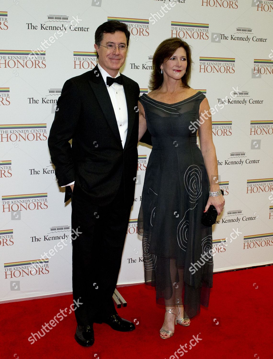 Stephen Colbert His Wife Evelyn Colbert Editorial Stock Photo - Stock ...