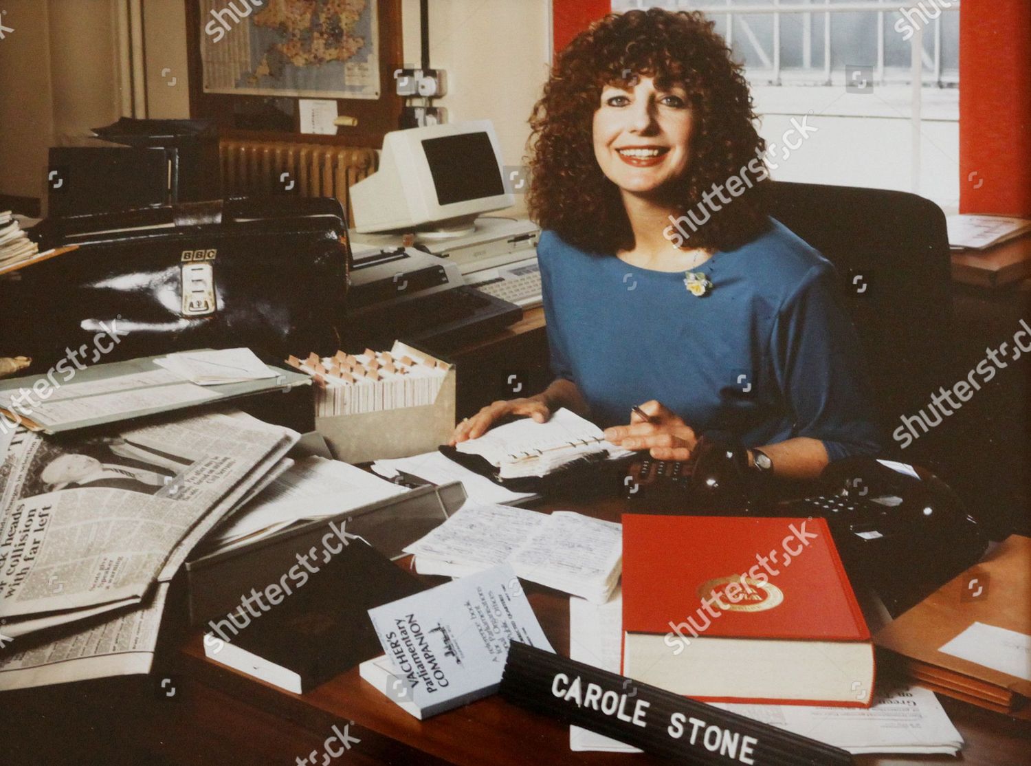 Carole Stone When She Producer Bbc Editorial Stock Photo - Stock Image ...