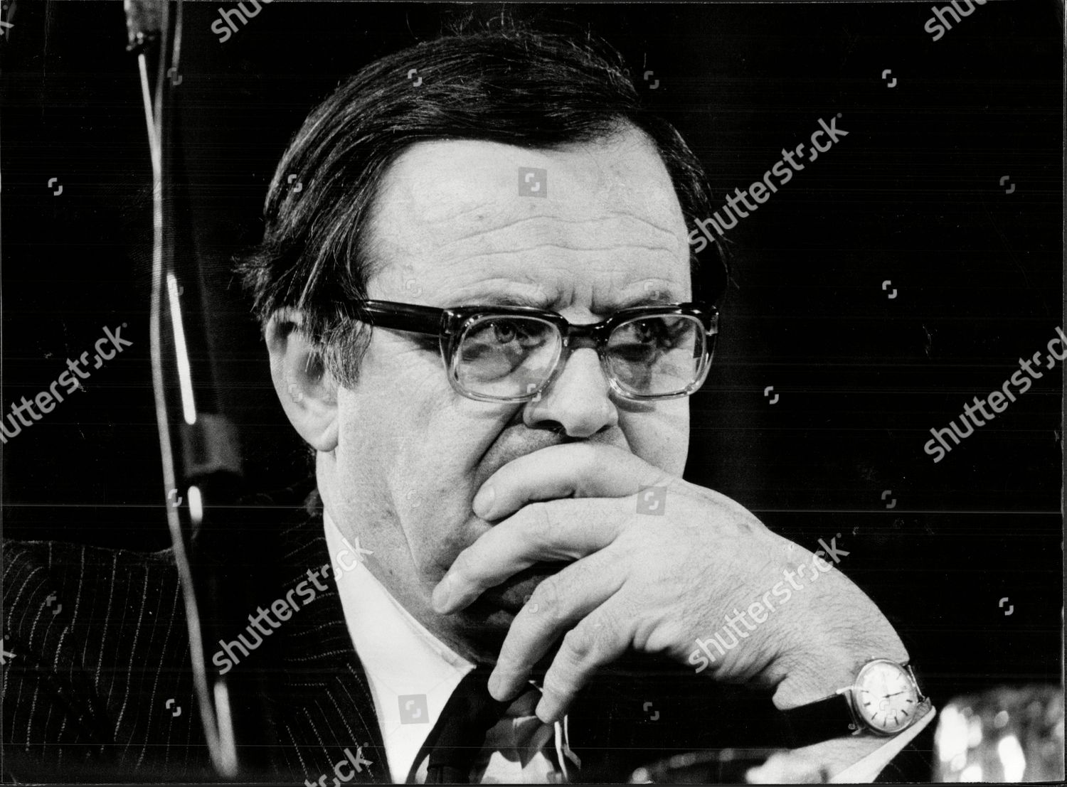 Home Secretary Merlyn Rees Baron Merlynrees Editorial Stock Photo ...