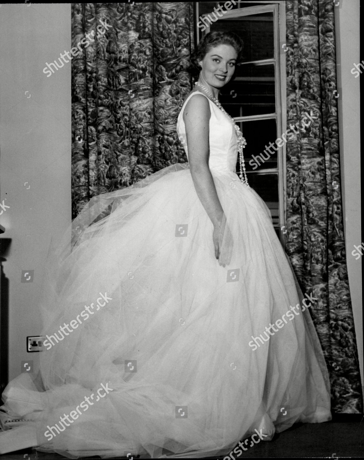 Model Beauty Queen Leila Williams First Editorial Stock Photo - Stock ...