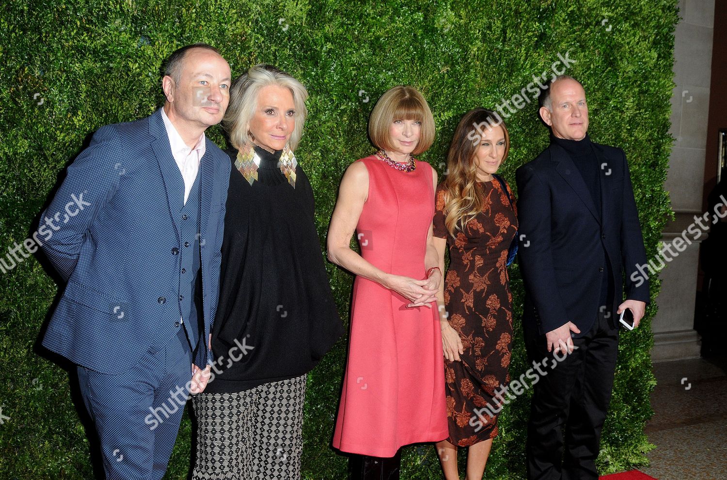 Sheila Nevins Anna Wintour Sarah Jessica Editorial Stock Photo - Stock ...