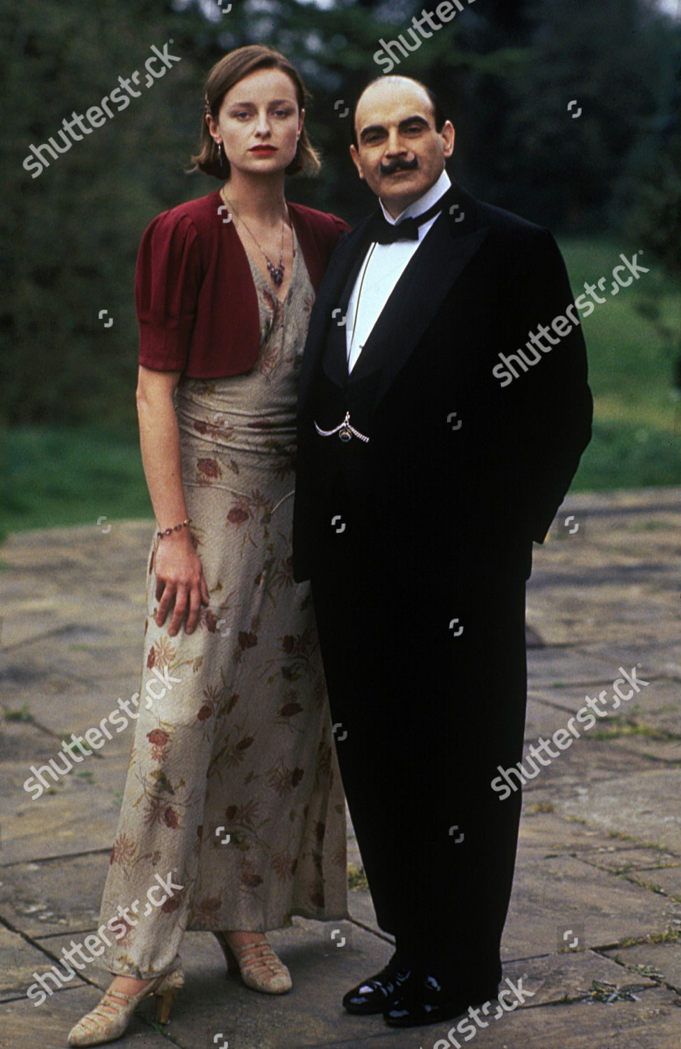 Catherine Rabett Lydia David Suchet Hercule Editorial Stock Photo ...