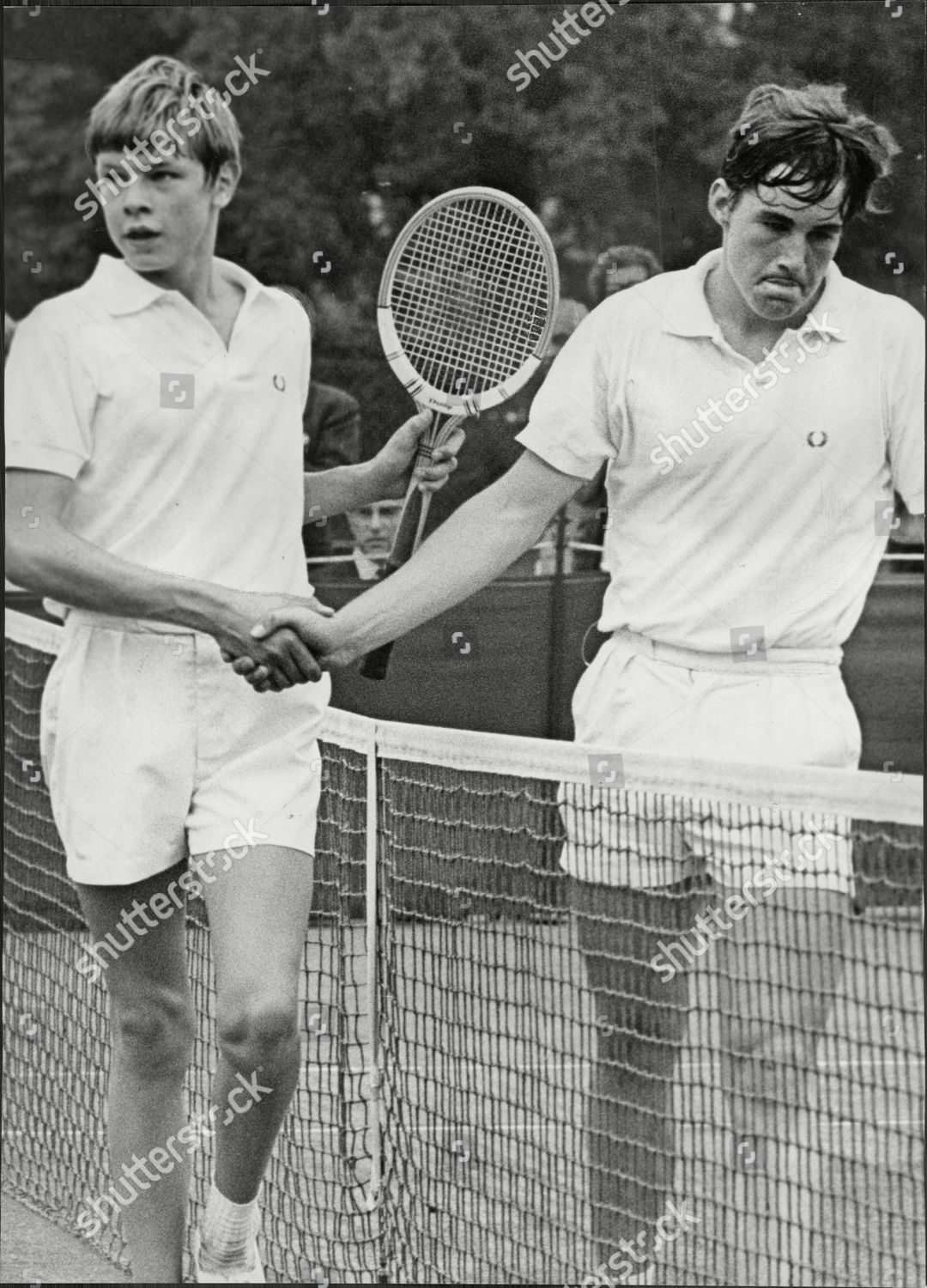 English Tennis Player Buster Mottram Left Editorial Stock Photo - Stock ...