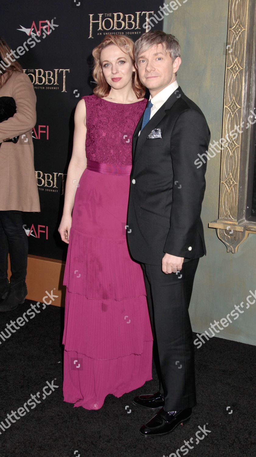 Amanda Abbington Martin Freeman Editorial Stock Photo - Stock Image ...
