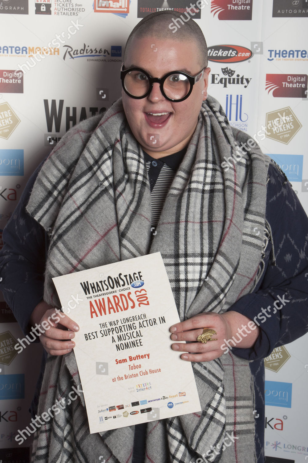 Sam Buttery Nomination Best Supporting Actor Editorial Stock Photo ...